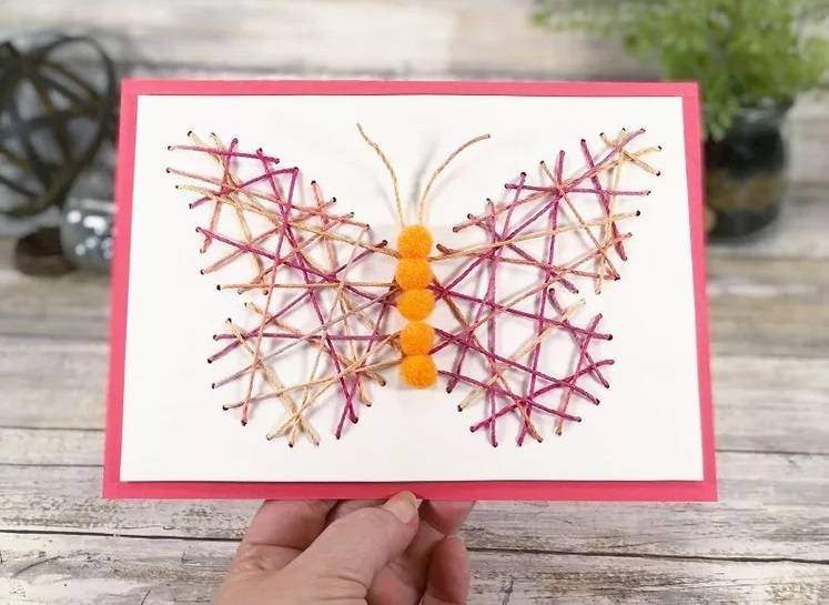 Butterfly String Art Tutorial (Photos) – Hemptique
